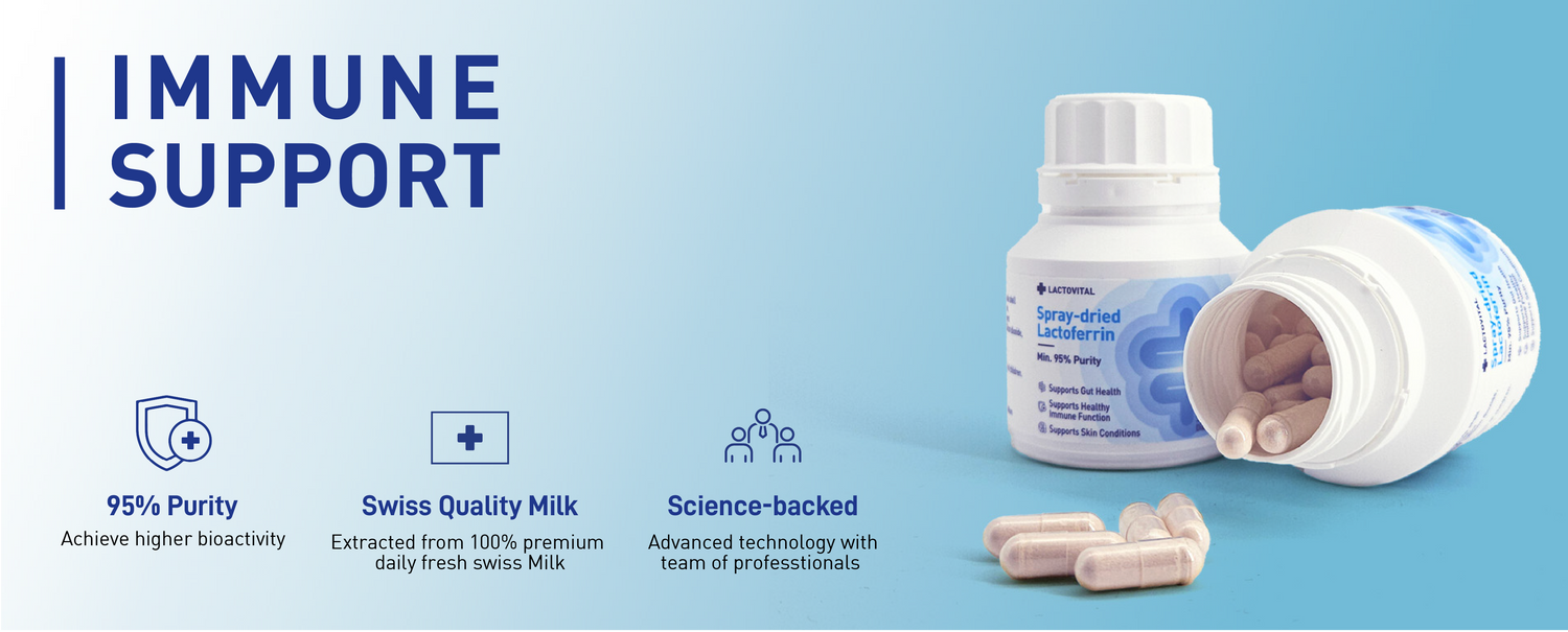 Lactovital® – Swiss Lactoferrin Nutritional Supplements