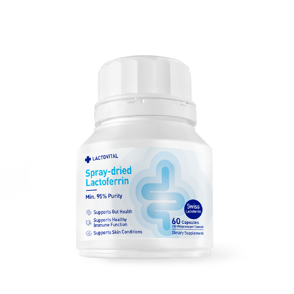 Lactoferrin Capsules 250mg | Immunity & Gut Care | 60 capsules – Lactovital